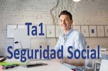 Modelo Ta1 de la Seguridad Social, solicitar afiliación - Seg. Social